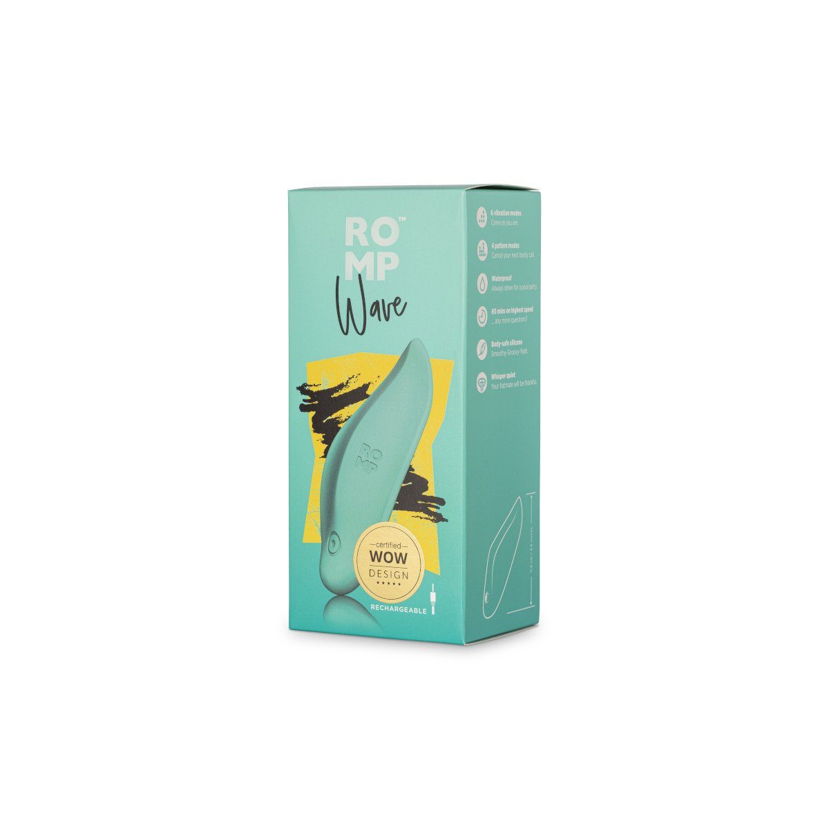 Romp Wave Mint | Clitoral Vibrator